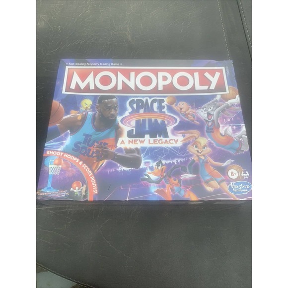 Monopoly | Games | Monopoly Space Jam A New Legacy Edition Board Game ...
